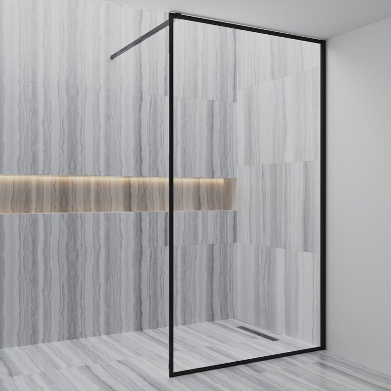 Душевая стенка Paini PAINI-WalkIN100F, со свободным входом, 100 см ...