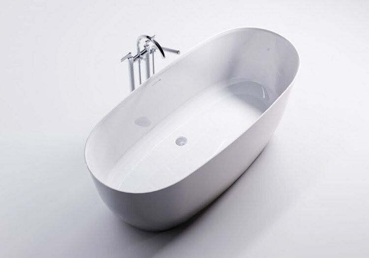 Ванна Creto Arino, CRARVN0048, 180 х 80 см, искусственный камень, белая ...