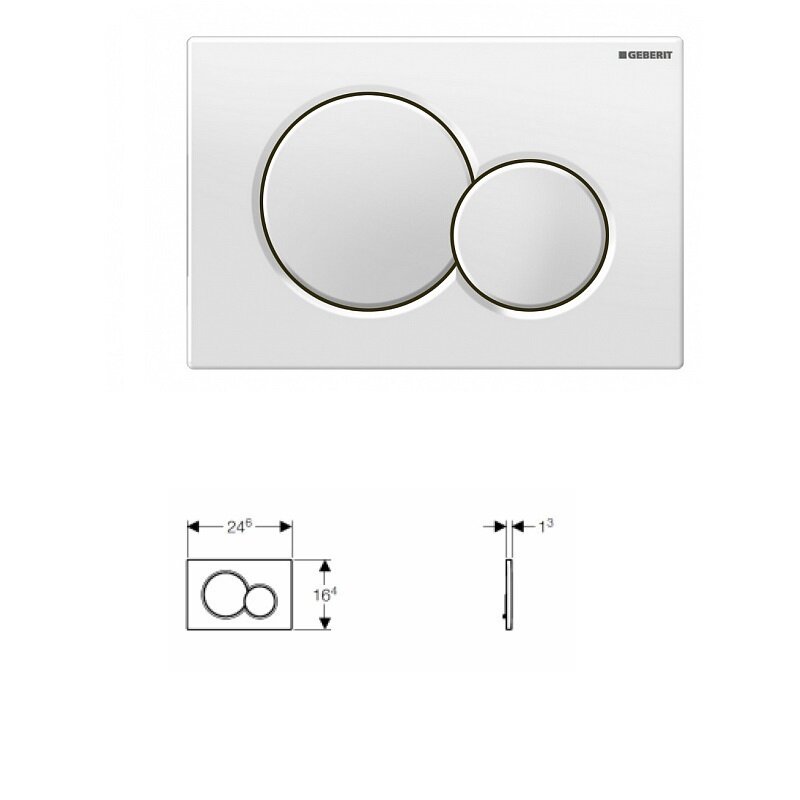 Инсталляция Geberit Duofix безободковый унитаз с функцией биде BeWash ...