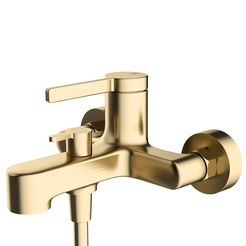 Смеситель Esko Sochi SC54Gold, для ванны и душа, золото, купить в Москве