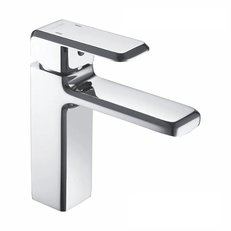 Смеситель для раковины Shevanik S8801, цвет хром матовый, купить в Москве