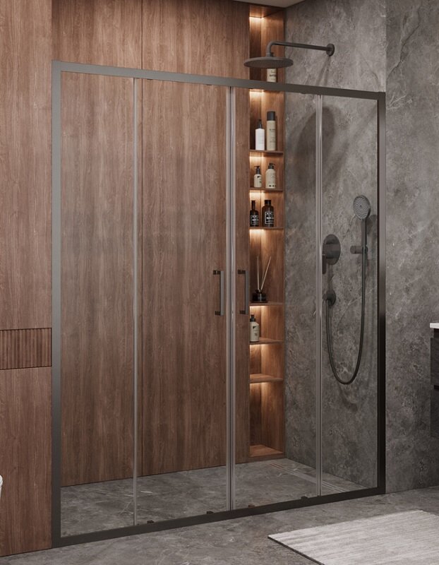 Душевая дверь Cezares Molveno-BF-2-170-C-GM-IV, 170 см, стекло ...