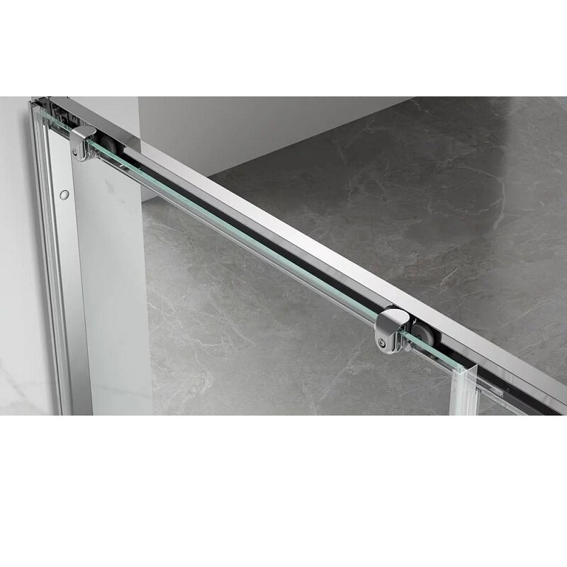 Душевой уголок Veconi Rovigo RV055-15080-02-C8, 150 x 80 см, стекло pear, профиль хром, купить в ...