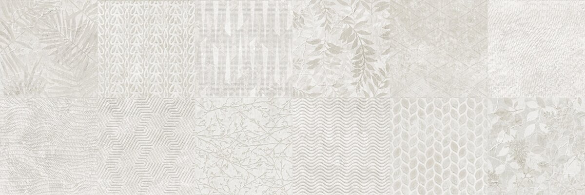 Декор Laparet Galaxy light grey VT/A676/13031R, 30 х 89.5 см, обрезной, светло-серый матовый ...