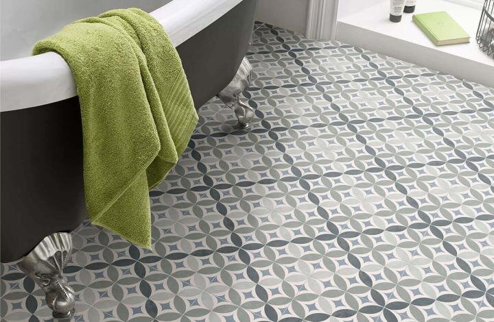 Керамогранит Dual Gres Luken Nicole DG_LU_NI, 45 x 45 см, серый, купить в Москве