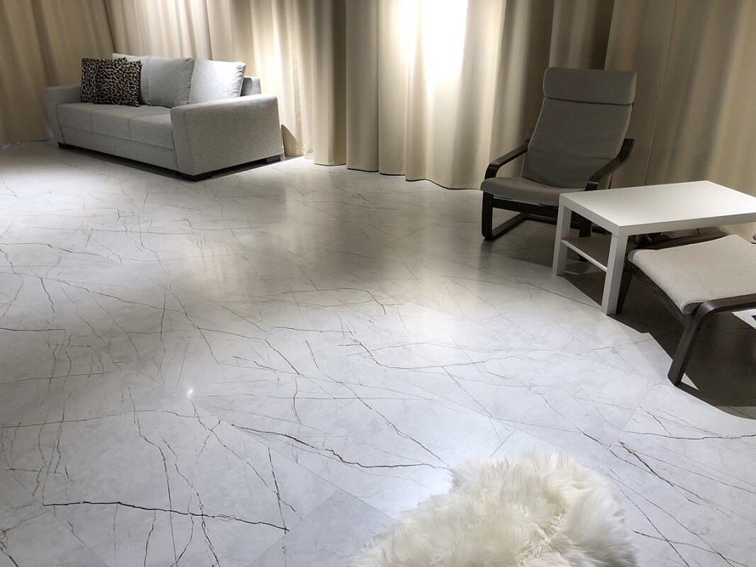 Керамогранит Idalgo Сандра LLR ID9064b101LLR, 60 x 120 см, белый ...