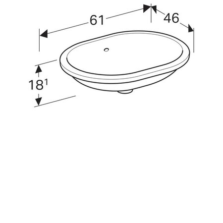 Раковины, встраиваемые снизу - Страница каталога 2