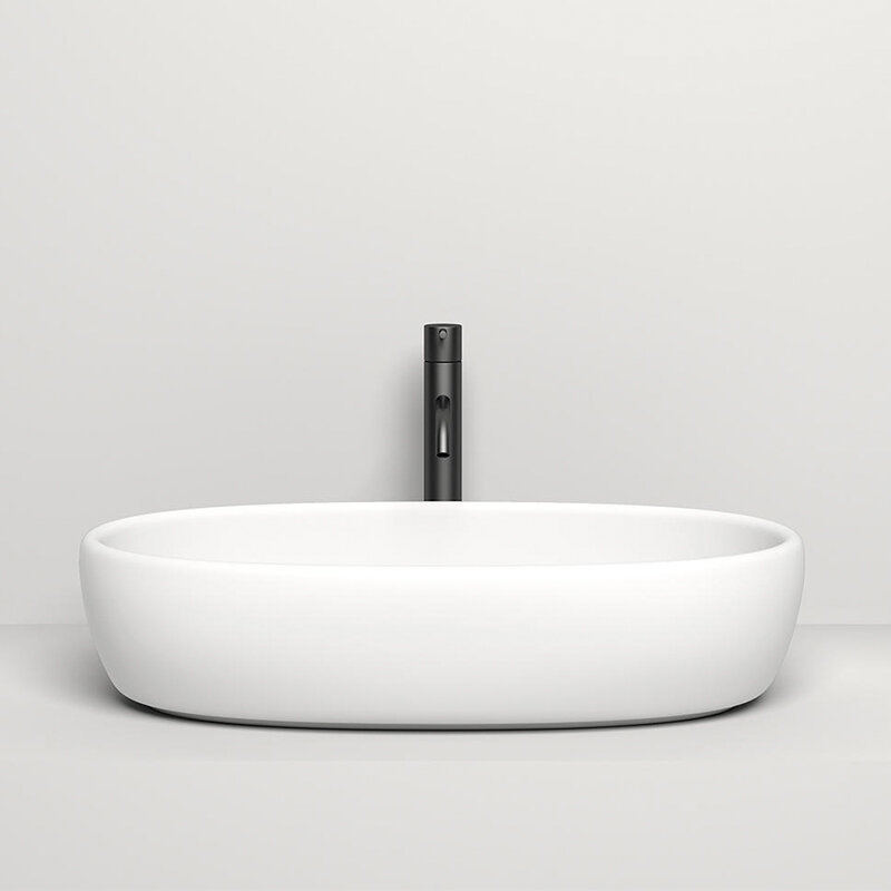 Раковина накладная Salini Luce 110721MRF, 69 х 39,5 х 15,5 см, из ...