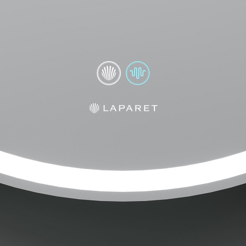 Зеркало Laparet Electra, 55 x 90 см, подсветка, диммер и антизапотевание, electra. 55/90, купить ...