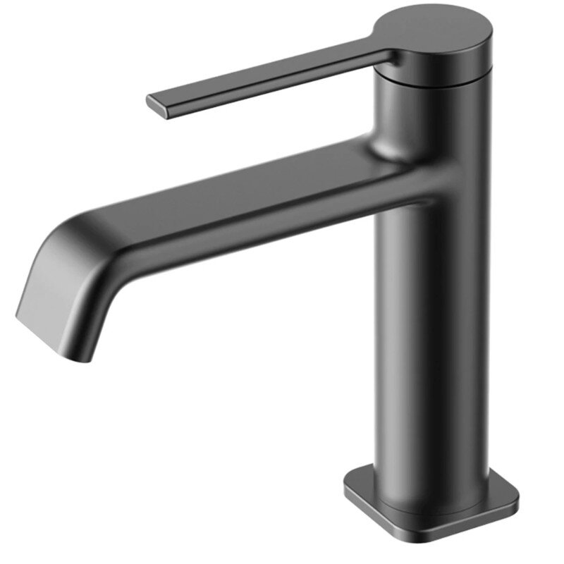 Смеситель Aquame Asti AQM6410GM, для раковины, Gun Metal, купить в Москве