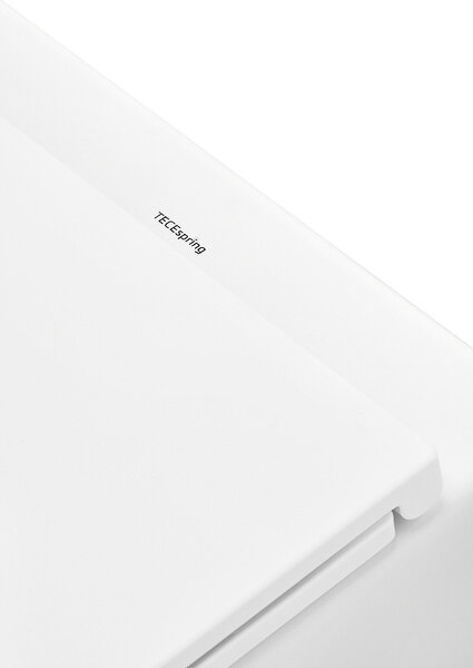 Подвесной безободковый унитаз TECE TeceSpring R 9700998, смыв торнадо, сиденье микролифт, белый ...