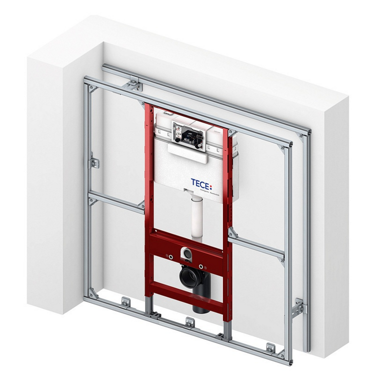 Инсталляция TECE TECEprofil UNI 2.0 для подвесного унитаза, 9300302, купить в Москве